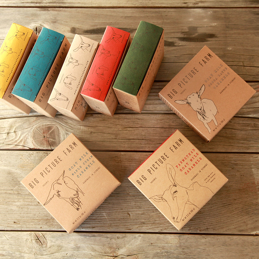 farm box gift sets of caramels – Big Picture Farm