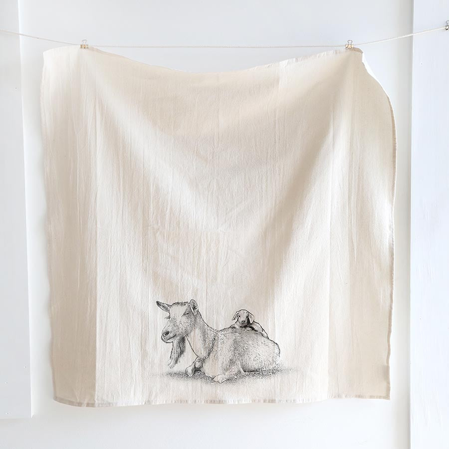 Eloise & Matilda Tea Towel – Big Picture Farm